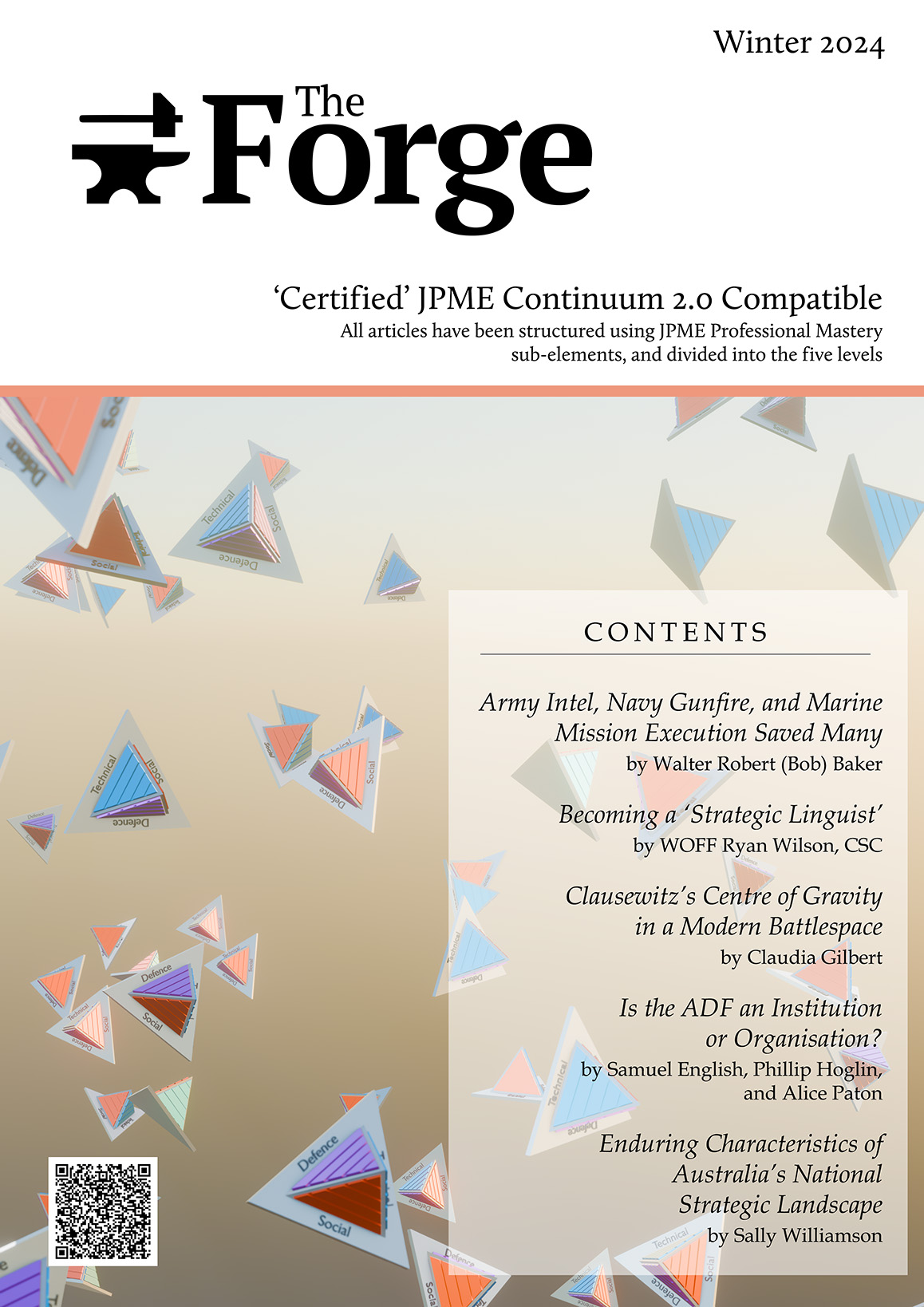 Winter Poster 2024 | Future Forge